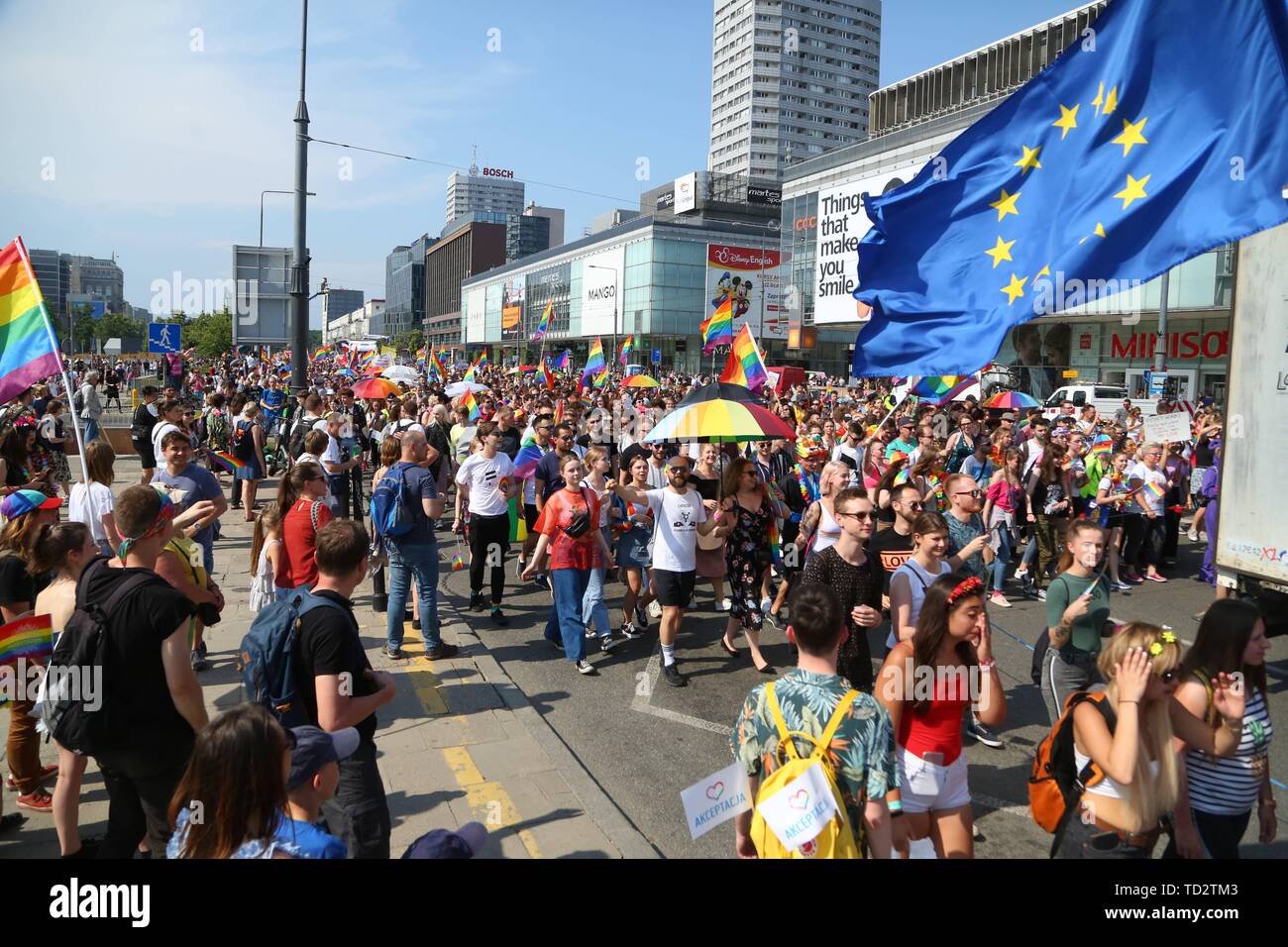 Warsaw Pride Parade 2019 Stock Photo - Alamy