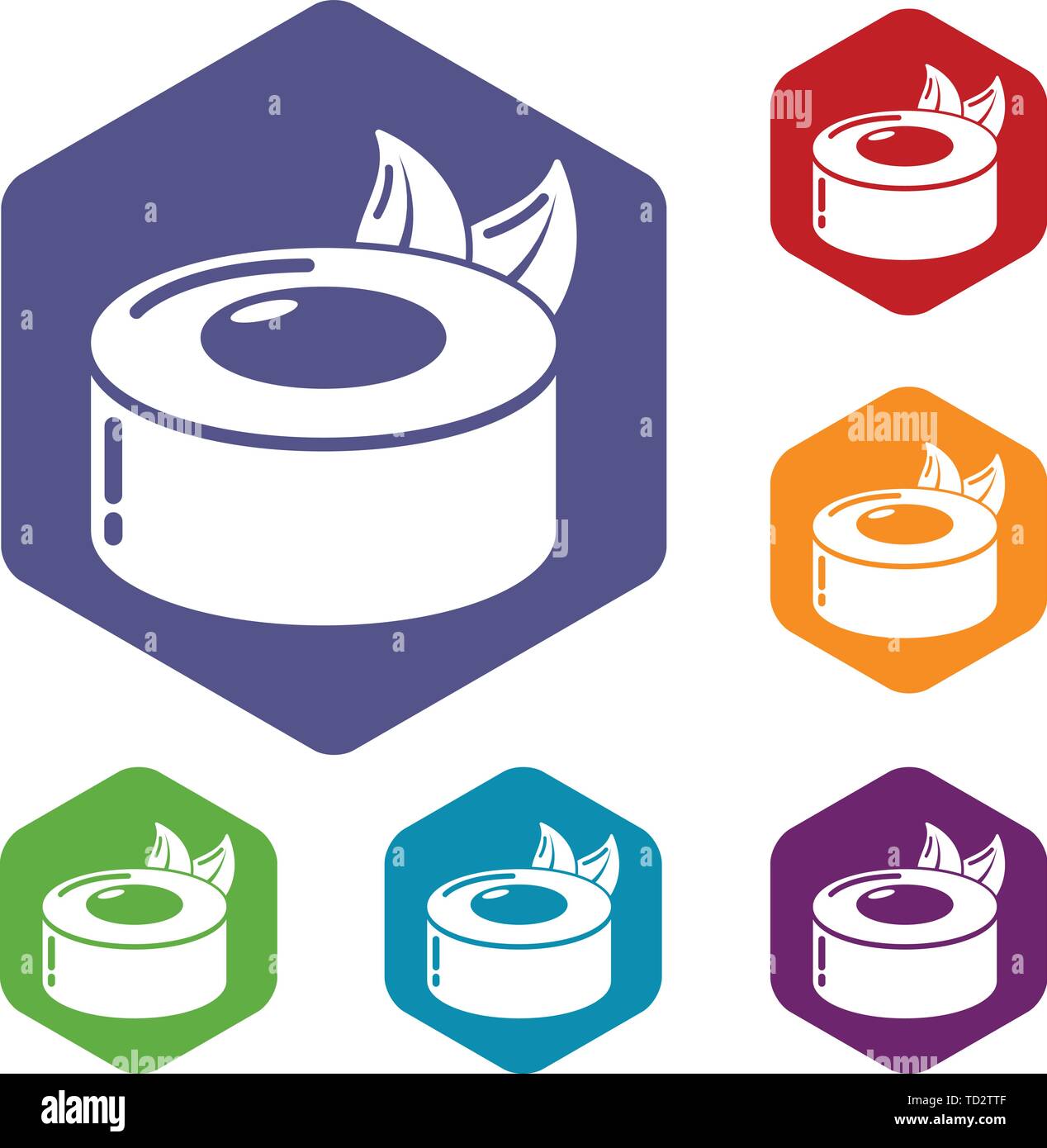 Sushi concept icon, simple black style Stock Vector Image & Art - Alamy