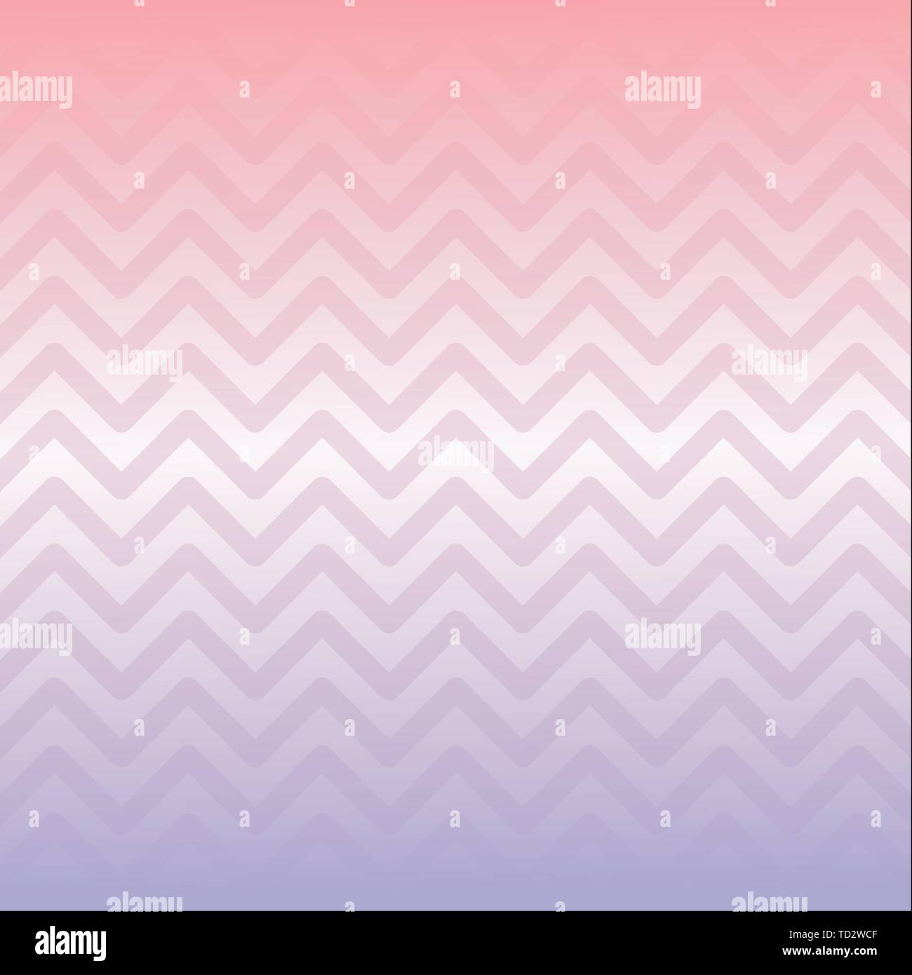 Creative abstract style poster. Pink-purple gradient Zigzag shapes background. Ready to use for ...