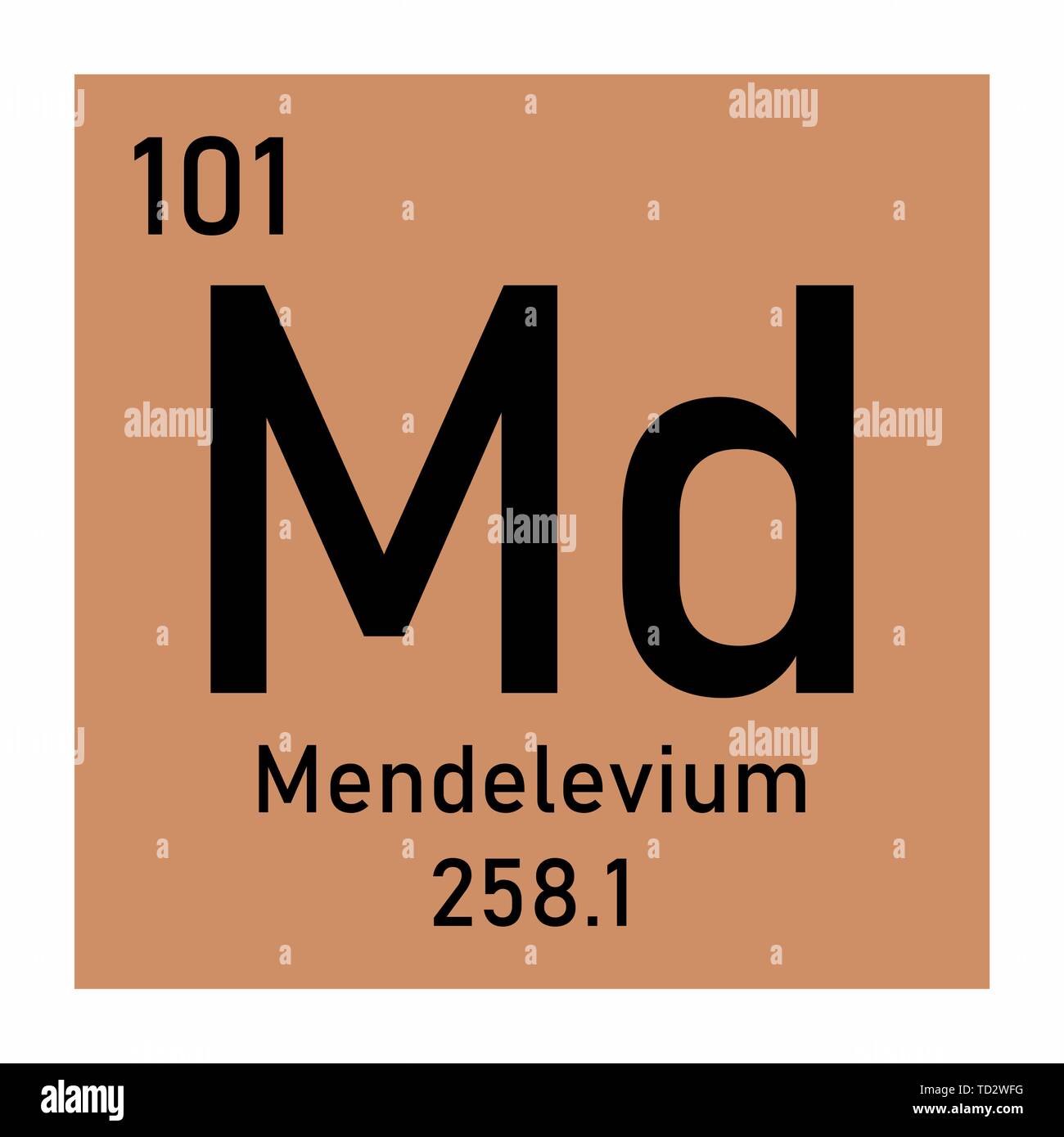 Mendelevium hi-res stock photography and images - Alamy