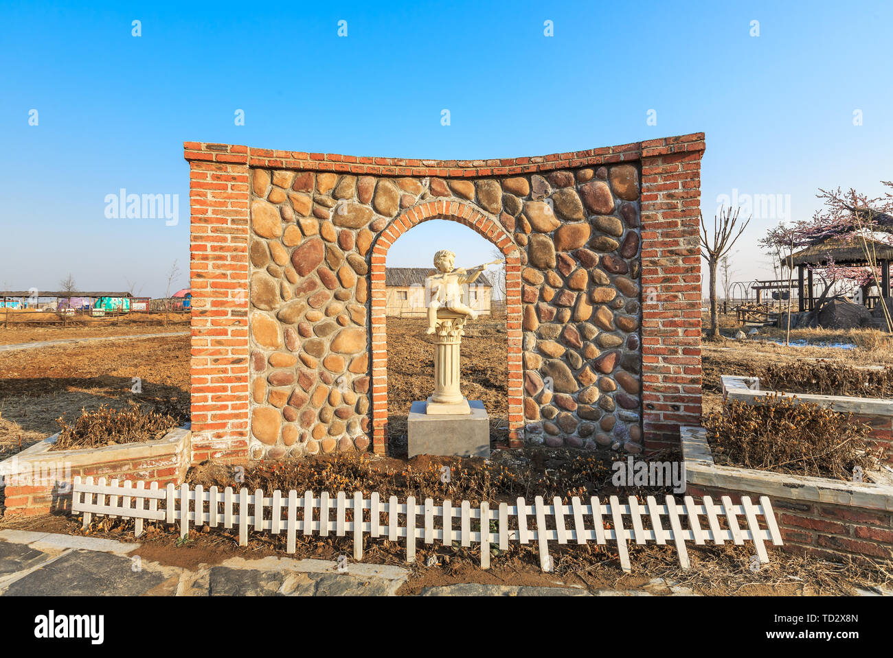 European wall wall Stock Photo - Alamy