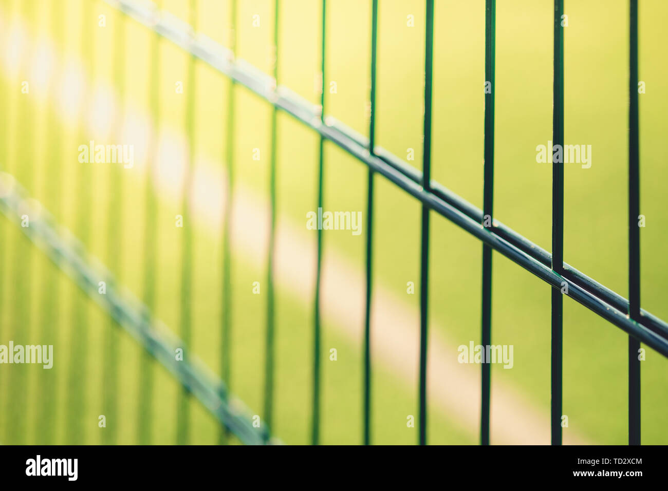 Mesh fence, sports field hi-res stock photography and images - Alamy