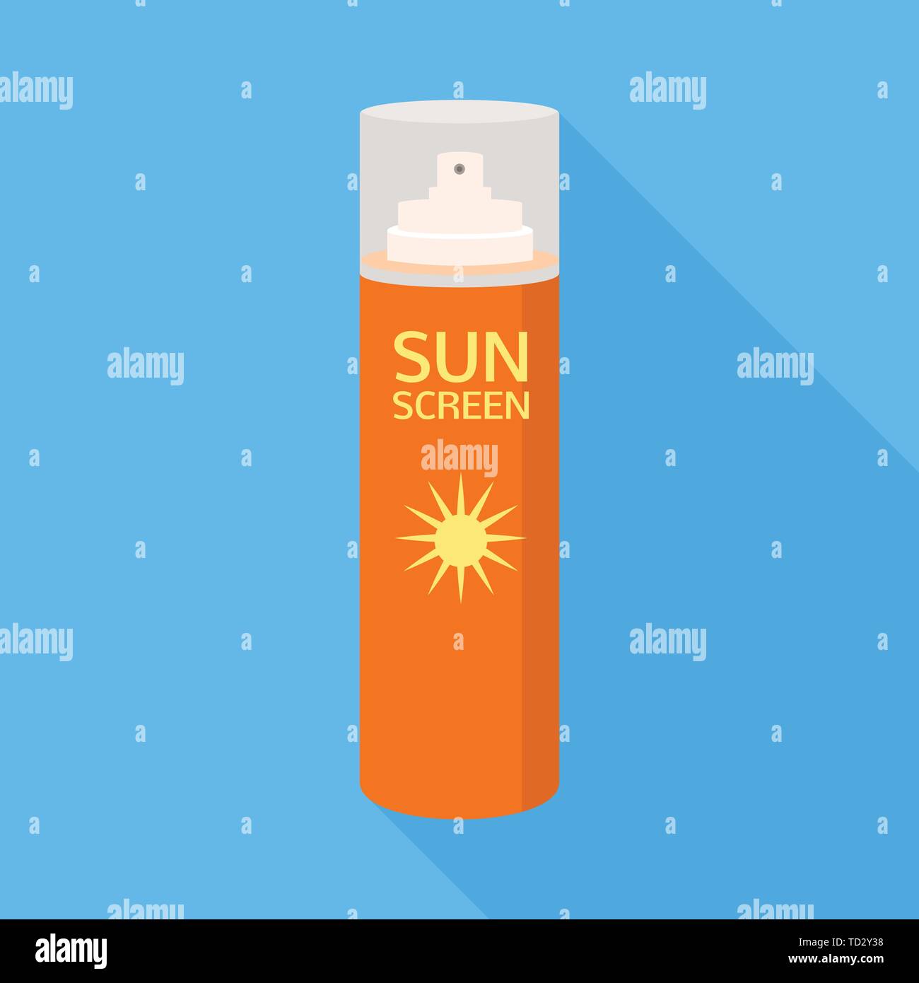 Sunscreen beach retro Stock Vector Images - Alamy