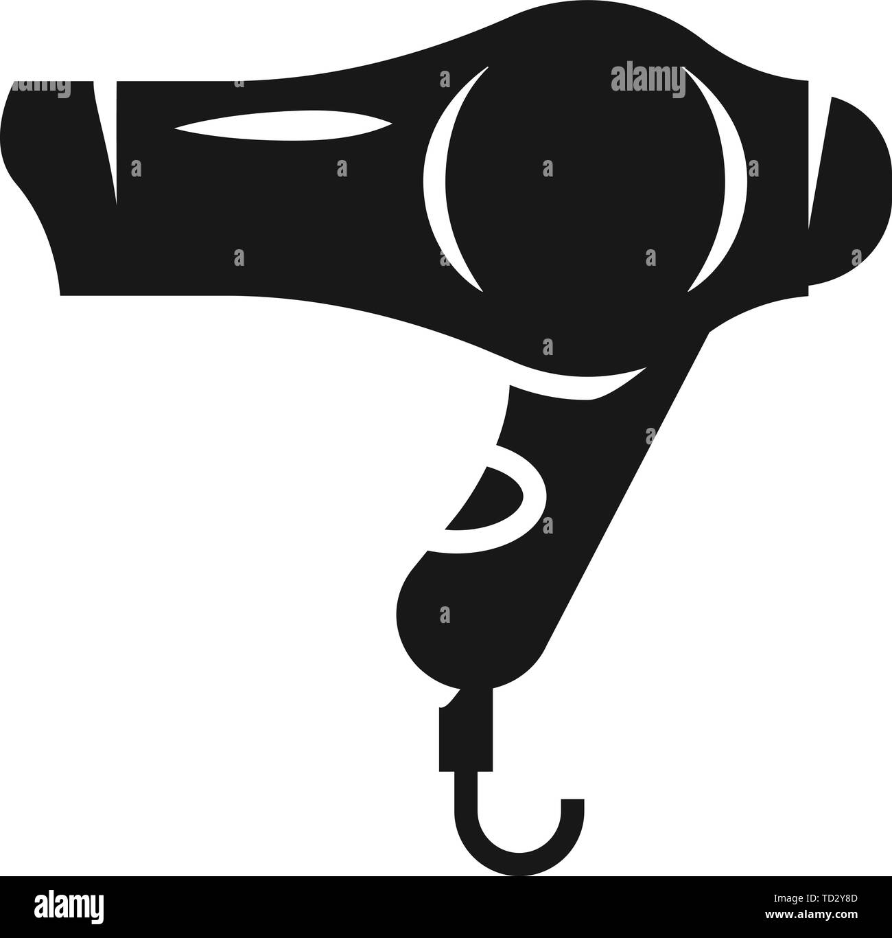 Modern dryer icon. Simple illustration of modern dryer vector icon for ...