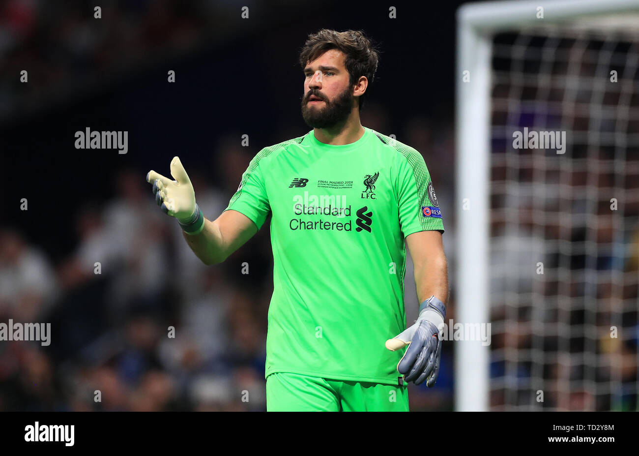 Liverpool goalkeeper Alisson Becker Stock Photo - Alamy