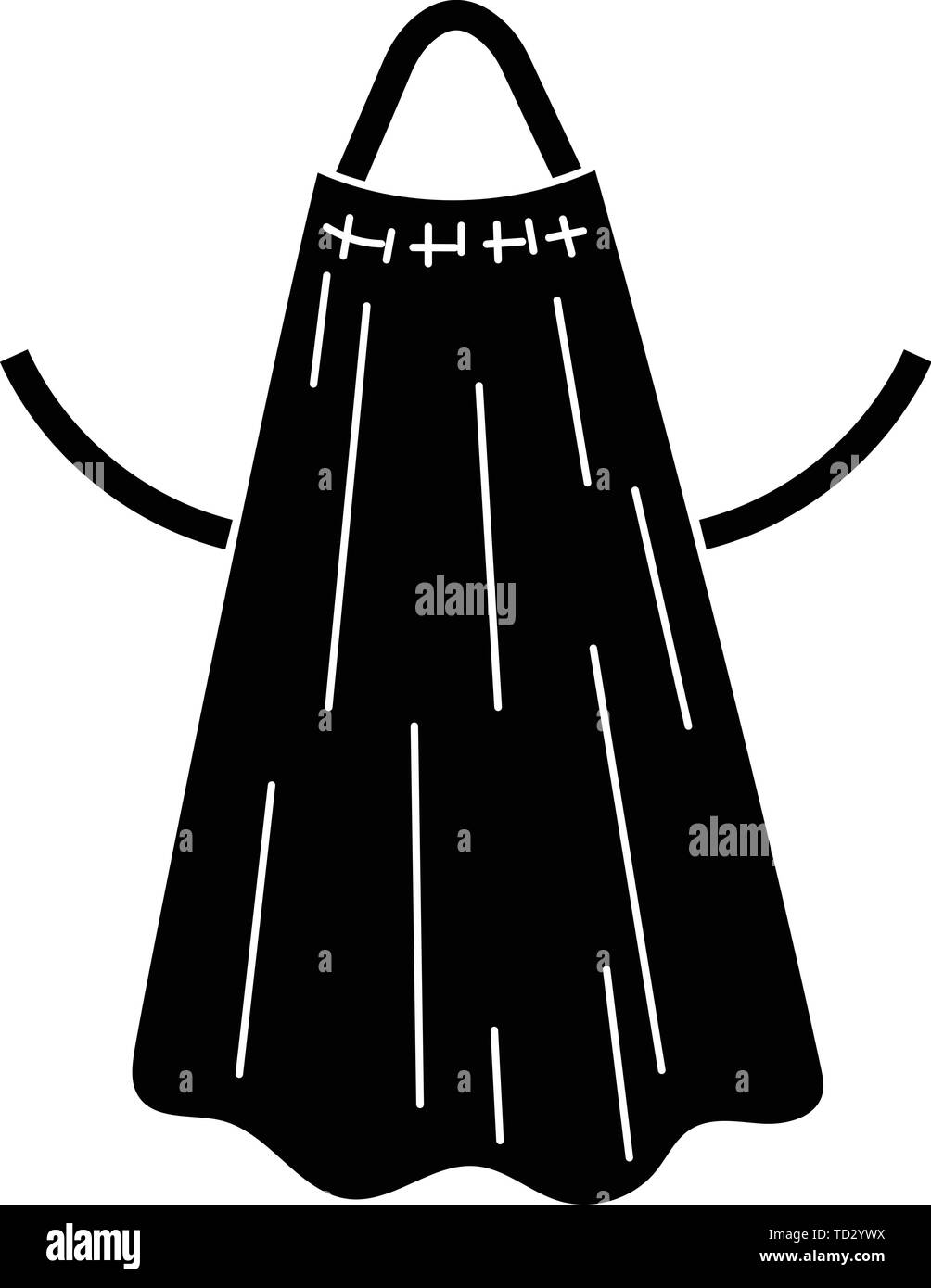 Plastic apron icon, simple style Stock Vector Image & Art - Alamy