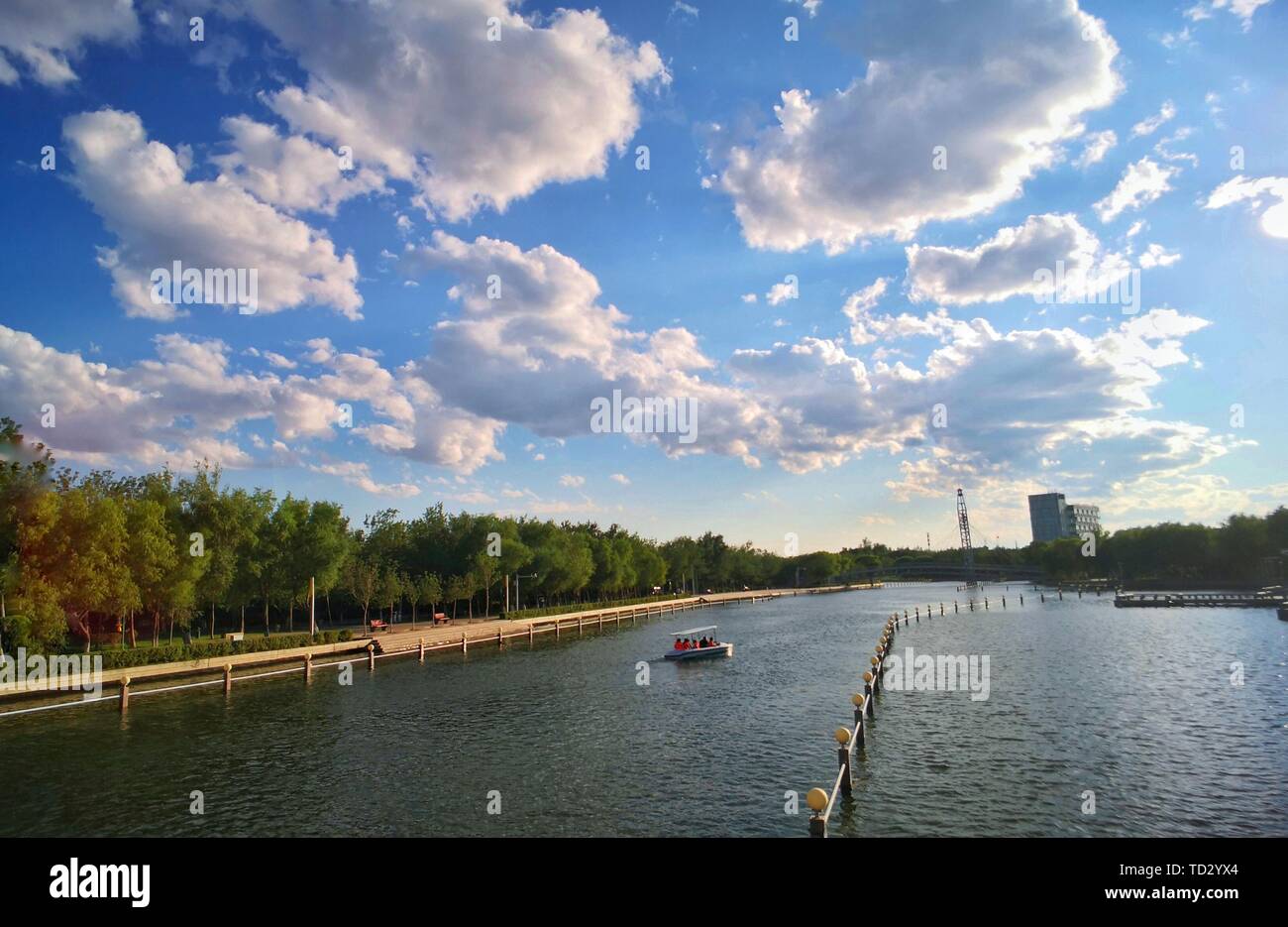 Landscape of the Karamay Stock Photo - Alamy