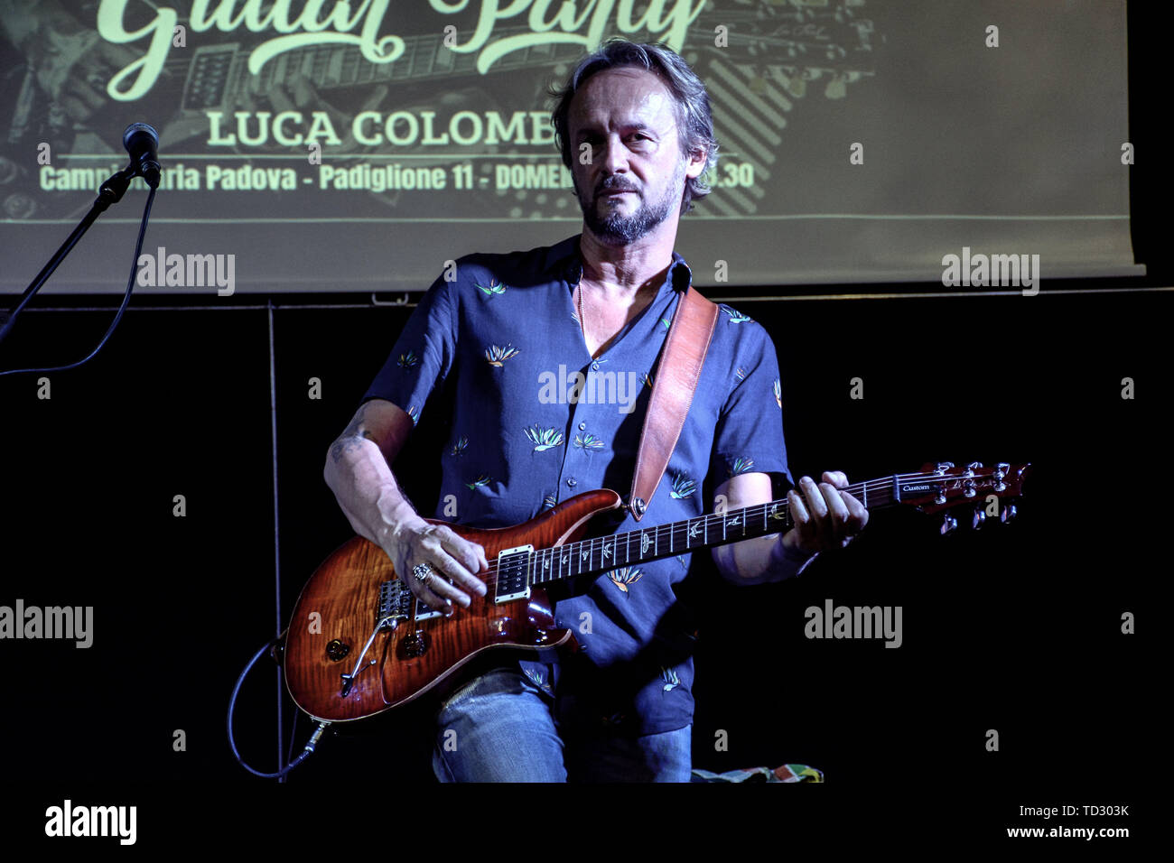 The famous guitarist, arranger and teacher Luca Colombo, known to be ...