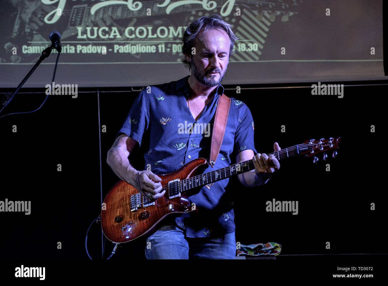 The famous guitarist, arranger and teacher Luca Colombo, known to be ...