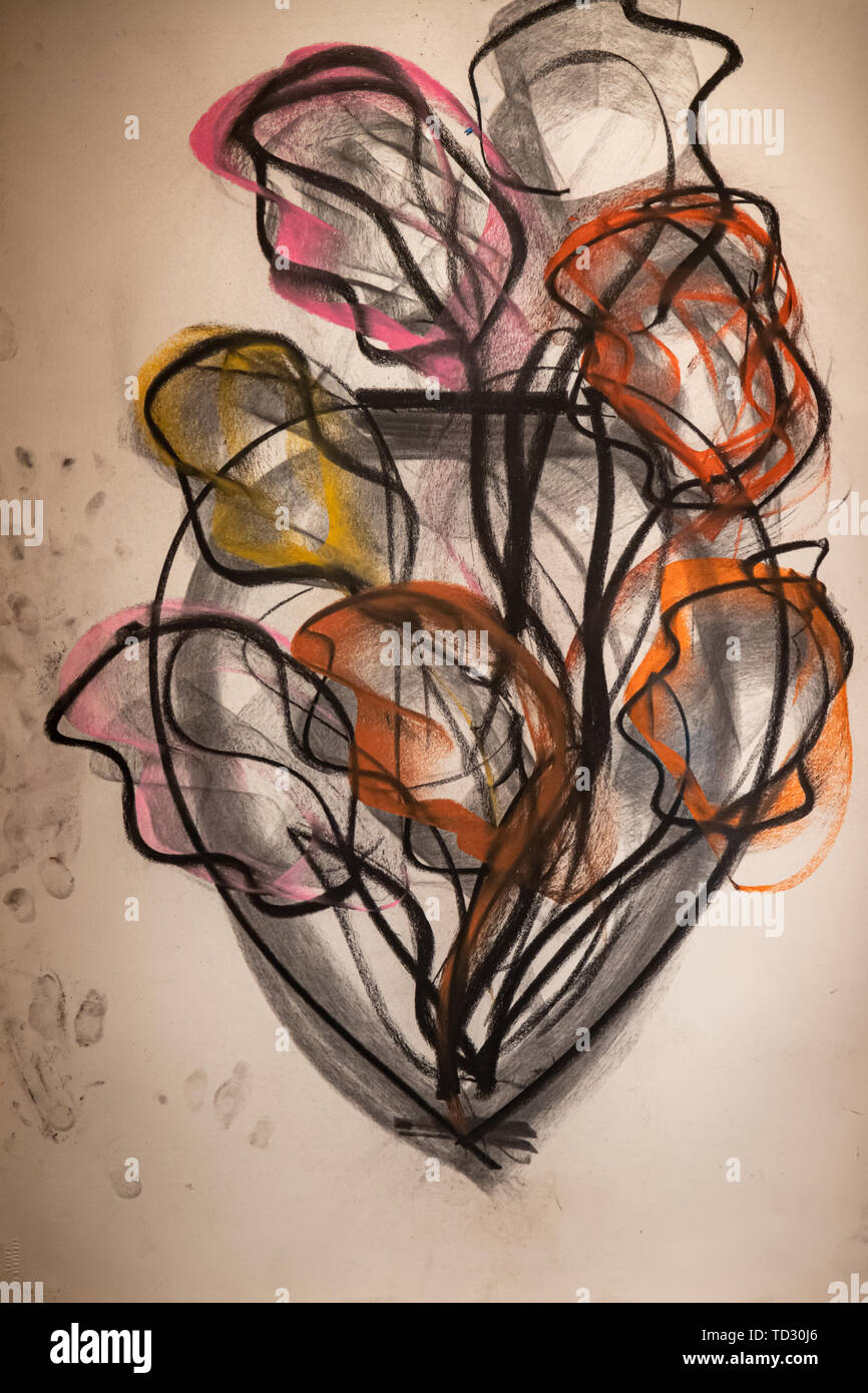 Dale chihuly kew gardens drawing hi-res stock photography and images ...