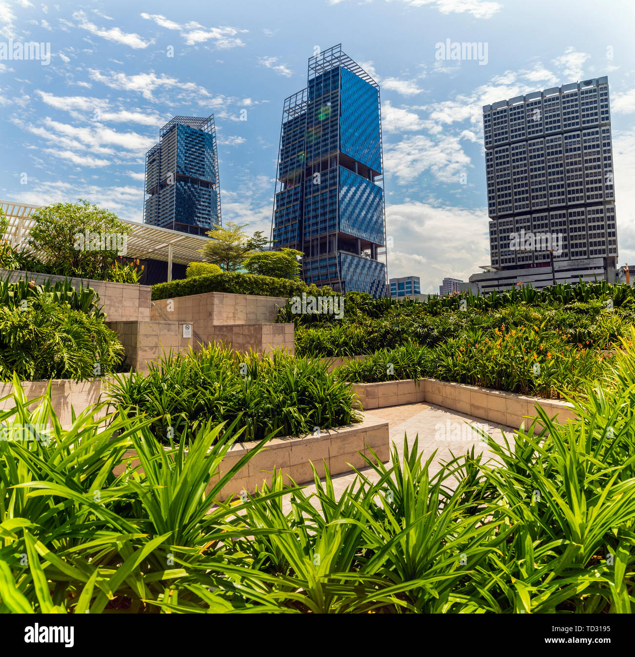 Various modern buildings with futuristic design in Singapore 25 APRIL ...