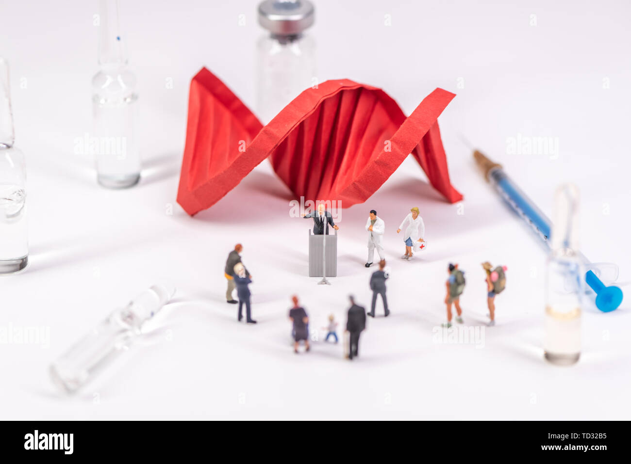 Genetic medical bioengineering Stock Photo - Alamy