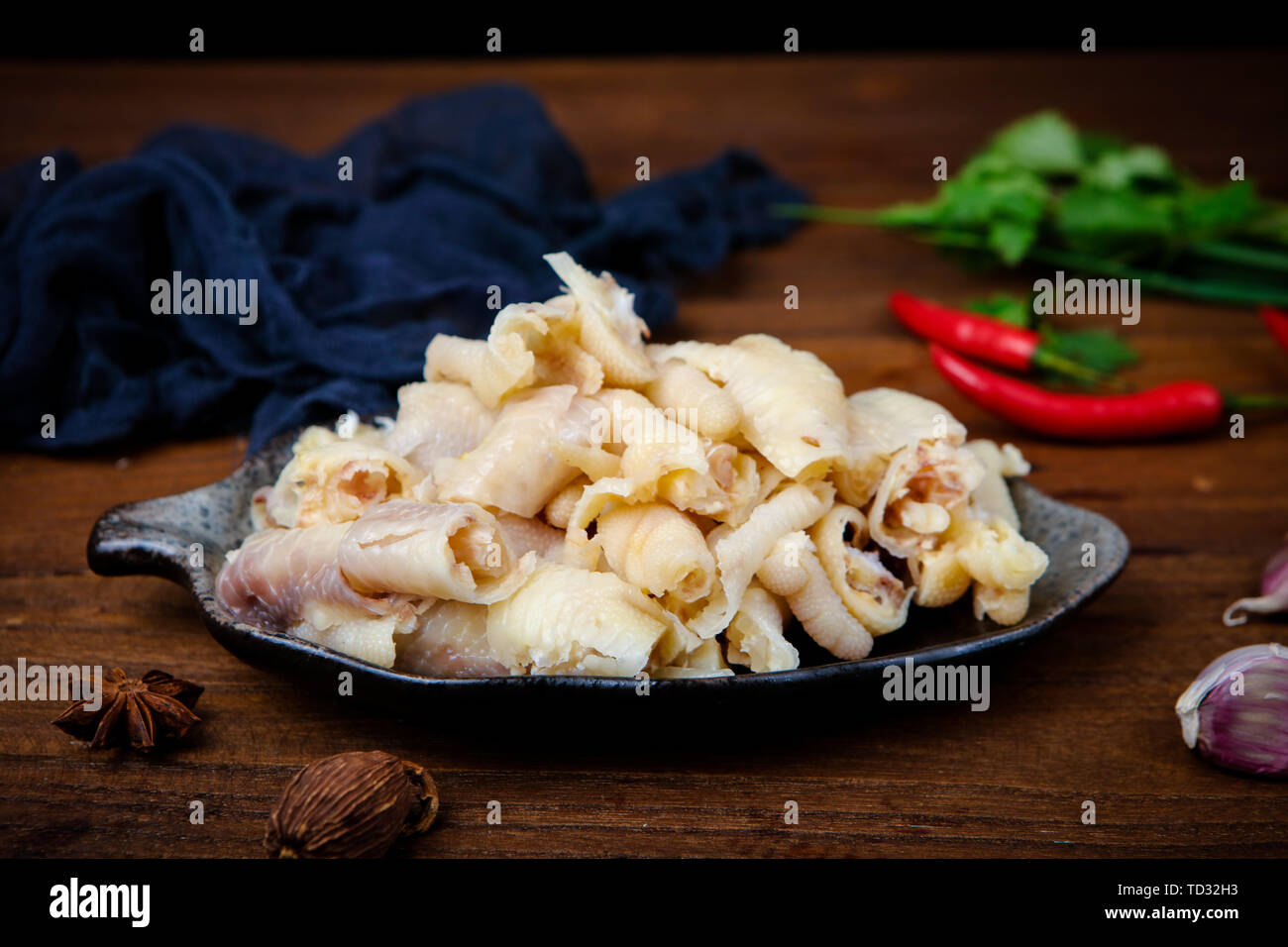 Sichuan cuisine, boneless phoenix claws Stock Photo - Alamy