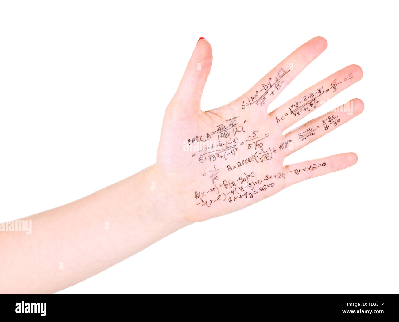 Cheat sheet hi-res stock photography and images - Alamy