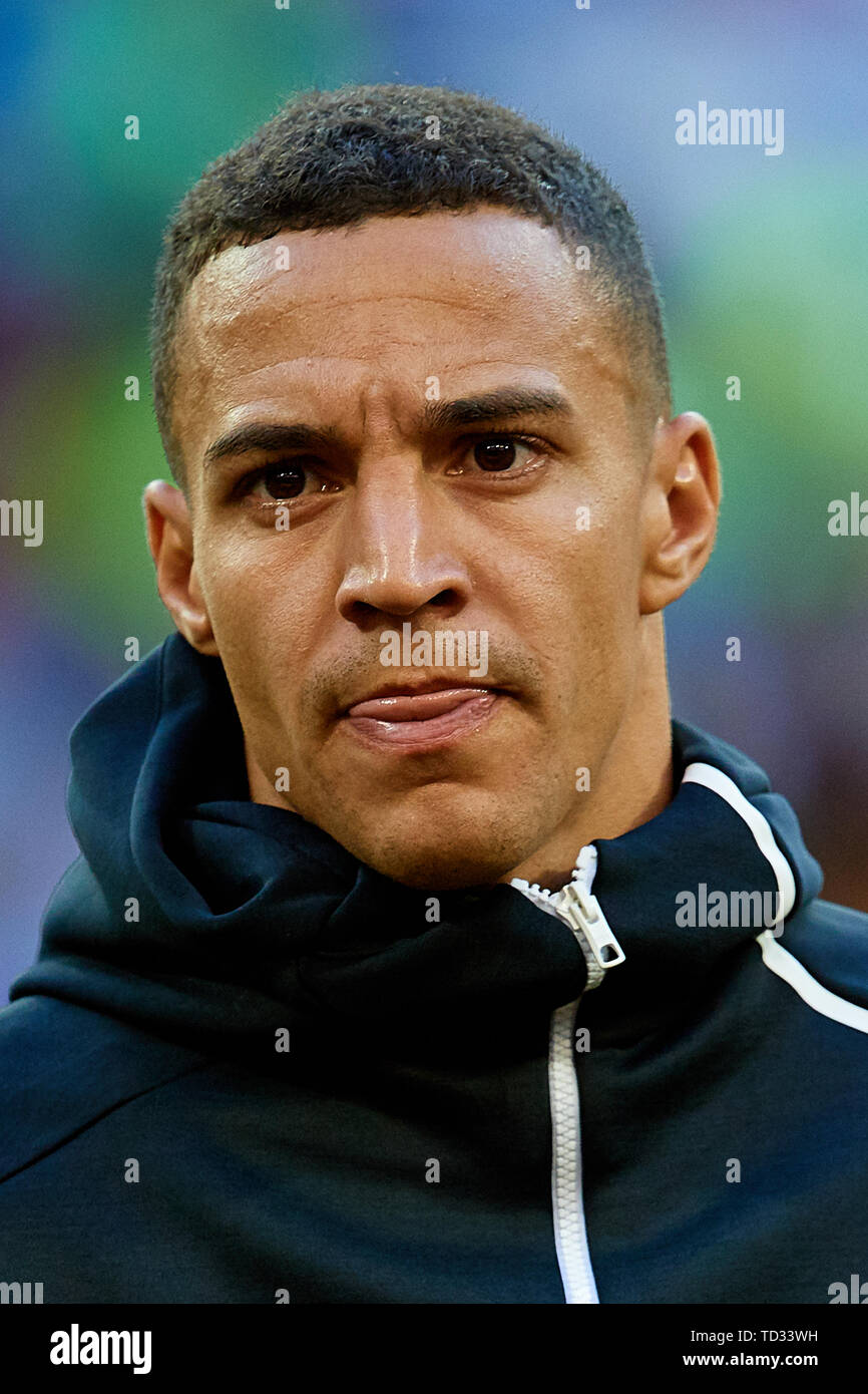 MADRID, SPAIN - JUNE 10: Rodrigo Moreno of Spain looks on prior to the ...