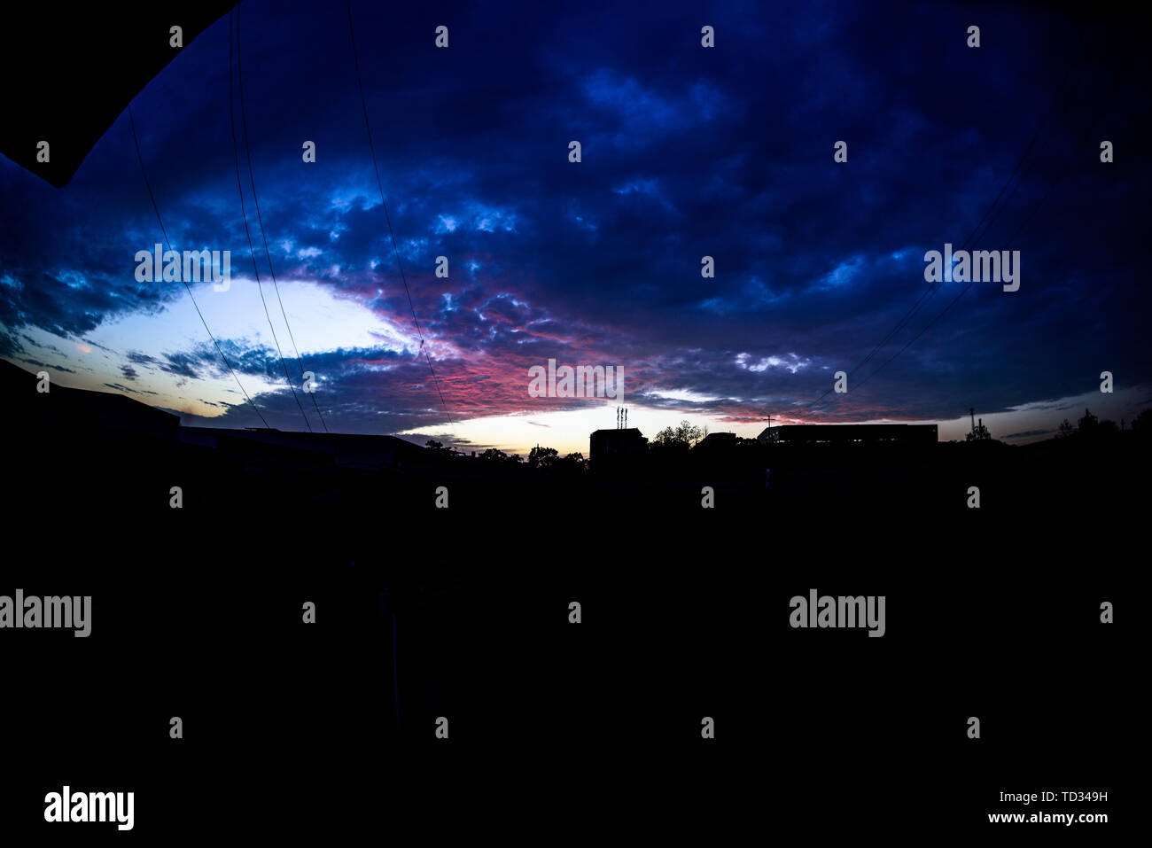 Sunset and sunset night backstage hi-res stock photography and images ...