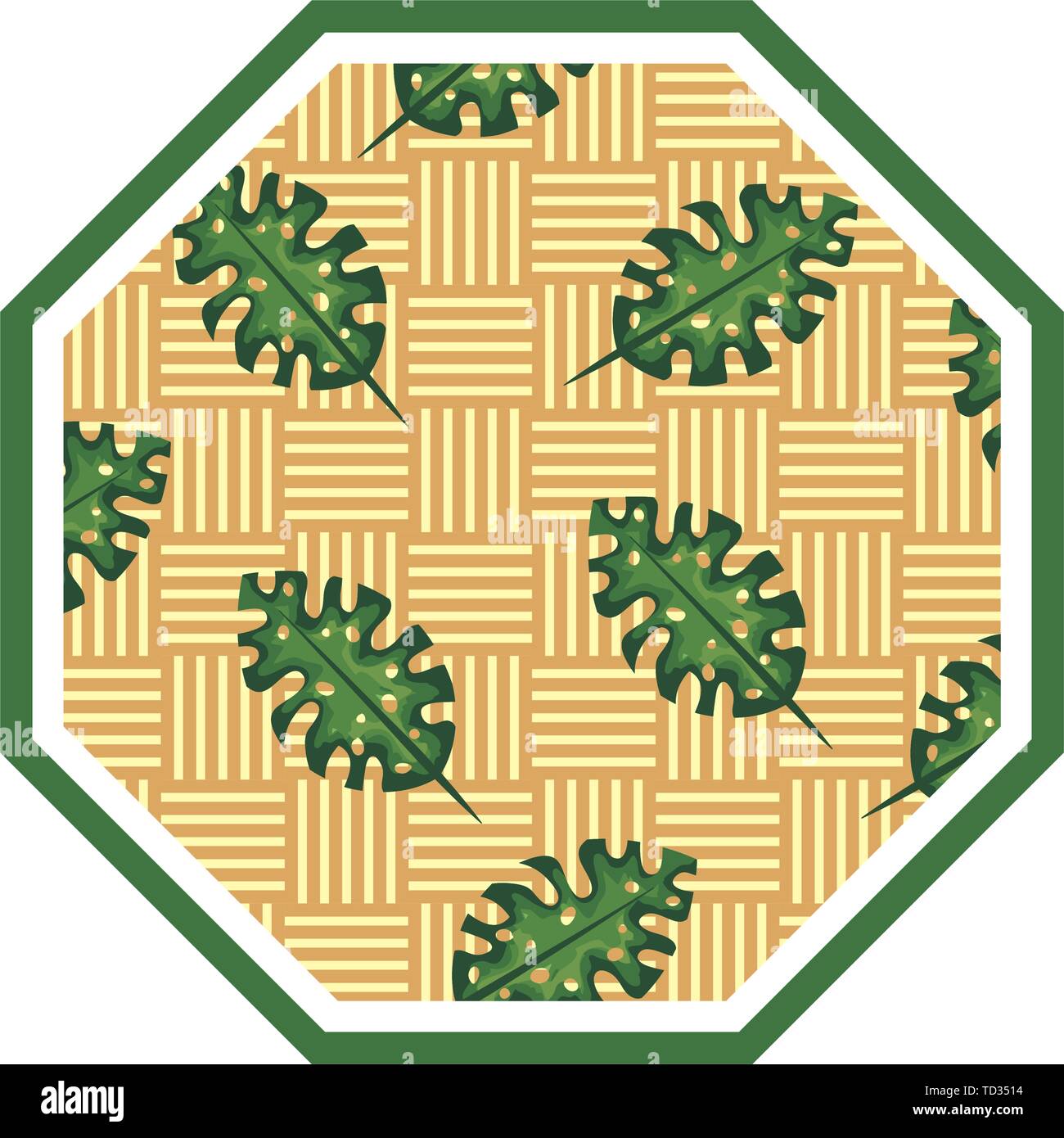 Rhombus shape in nature Stock Vector Images - Alamy