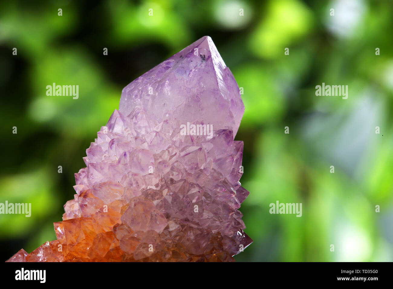 Amethyst mineral stone rock gem purple quartz stone specimen Stock ...