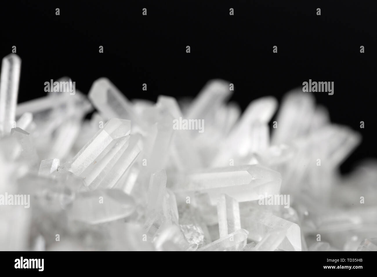 Crystal Quartz Stone Rock Gem Specimen Mineral Stone Stock Photo - Alamy