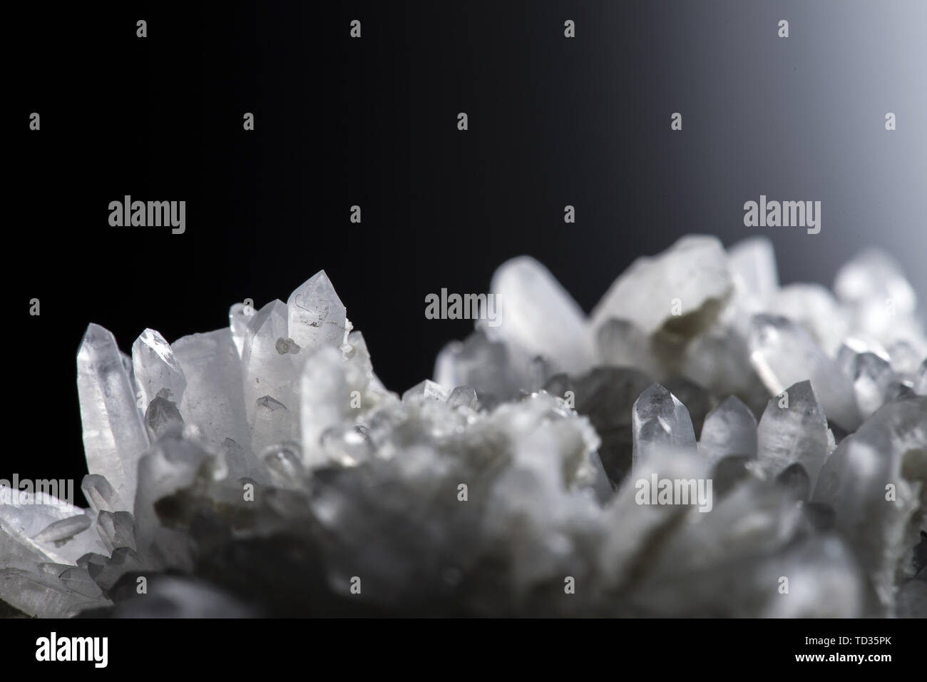 Crystal Quartz Stone Rock Gem Specimen Mineral Stone Stock Photo - Alamy