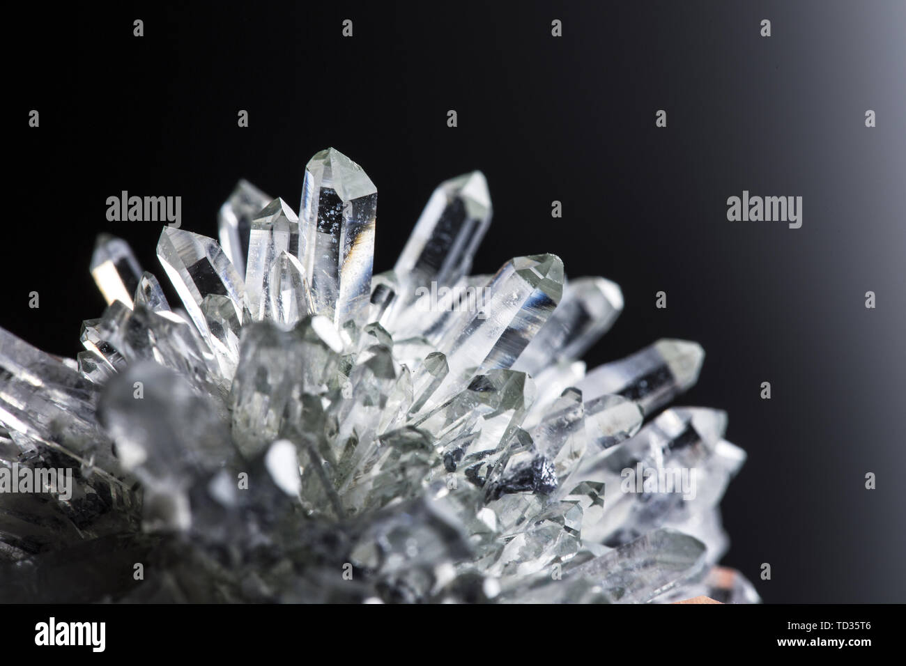 Crystal Quartz Stone Rock Gem Specimen Mineral Stone Stock Photo - Alamy