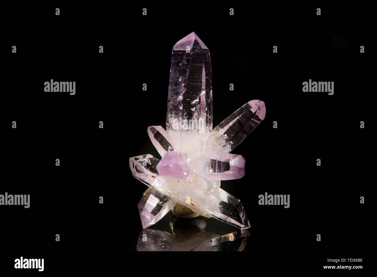 Amethyst mineral stone rock gem purple quartz stone specimen Stock ...