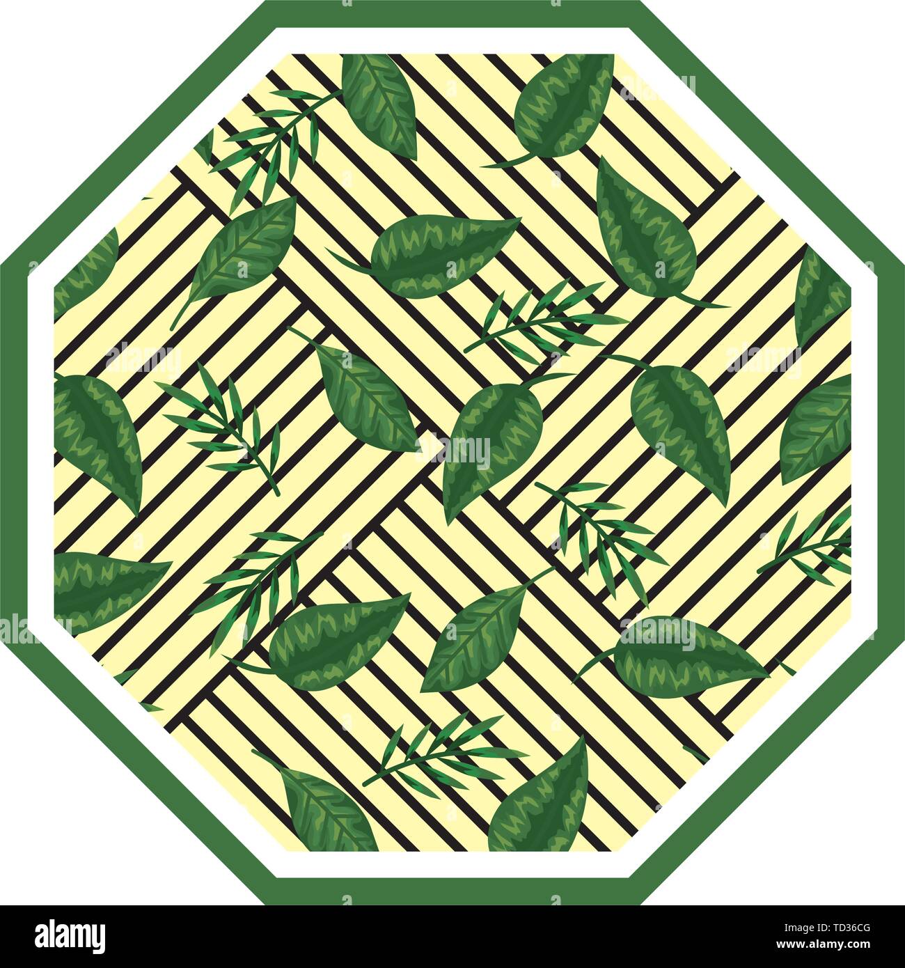 Rhombus shape in nature Stock Vector Images - Alamy