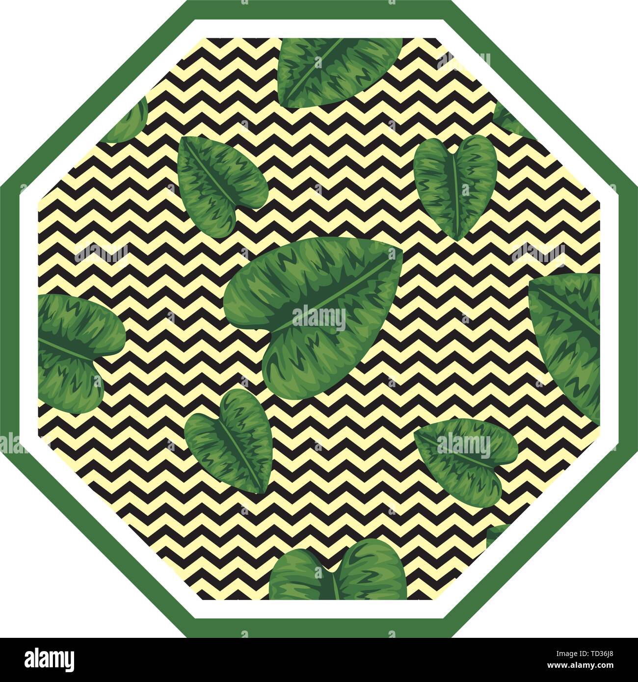 Rhombus plants Stock Vector Images - Alamy