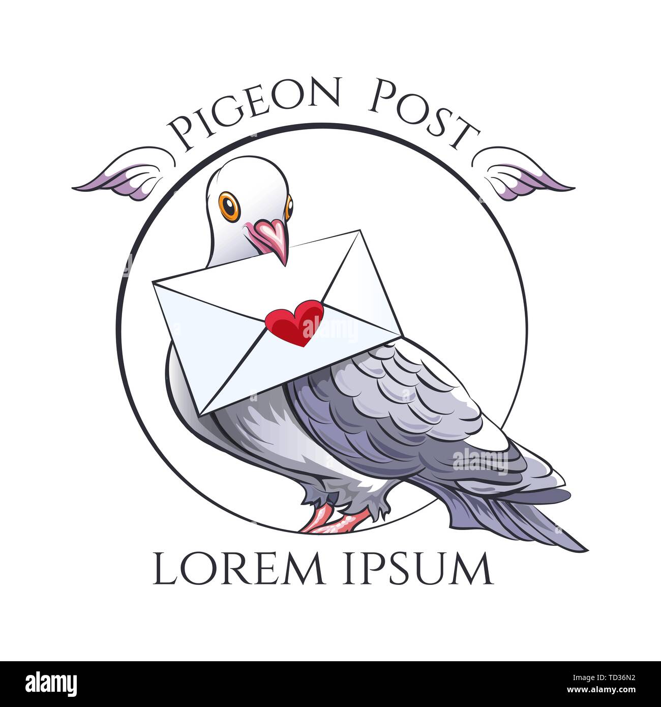 Pigeon post hi-res stock photography and images - Alamy