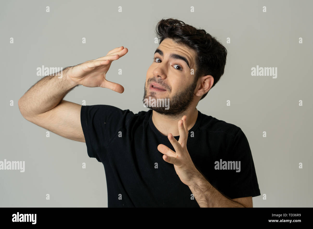 Facial expressions of angry hi-res stock photography and images - Alamy