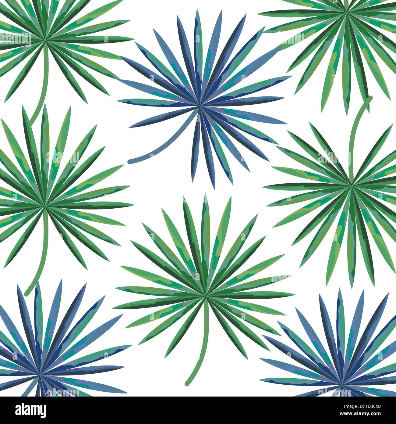 exotic and tropical leafs plant pattern Stock Vector Image & Art - Alamy