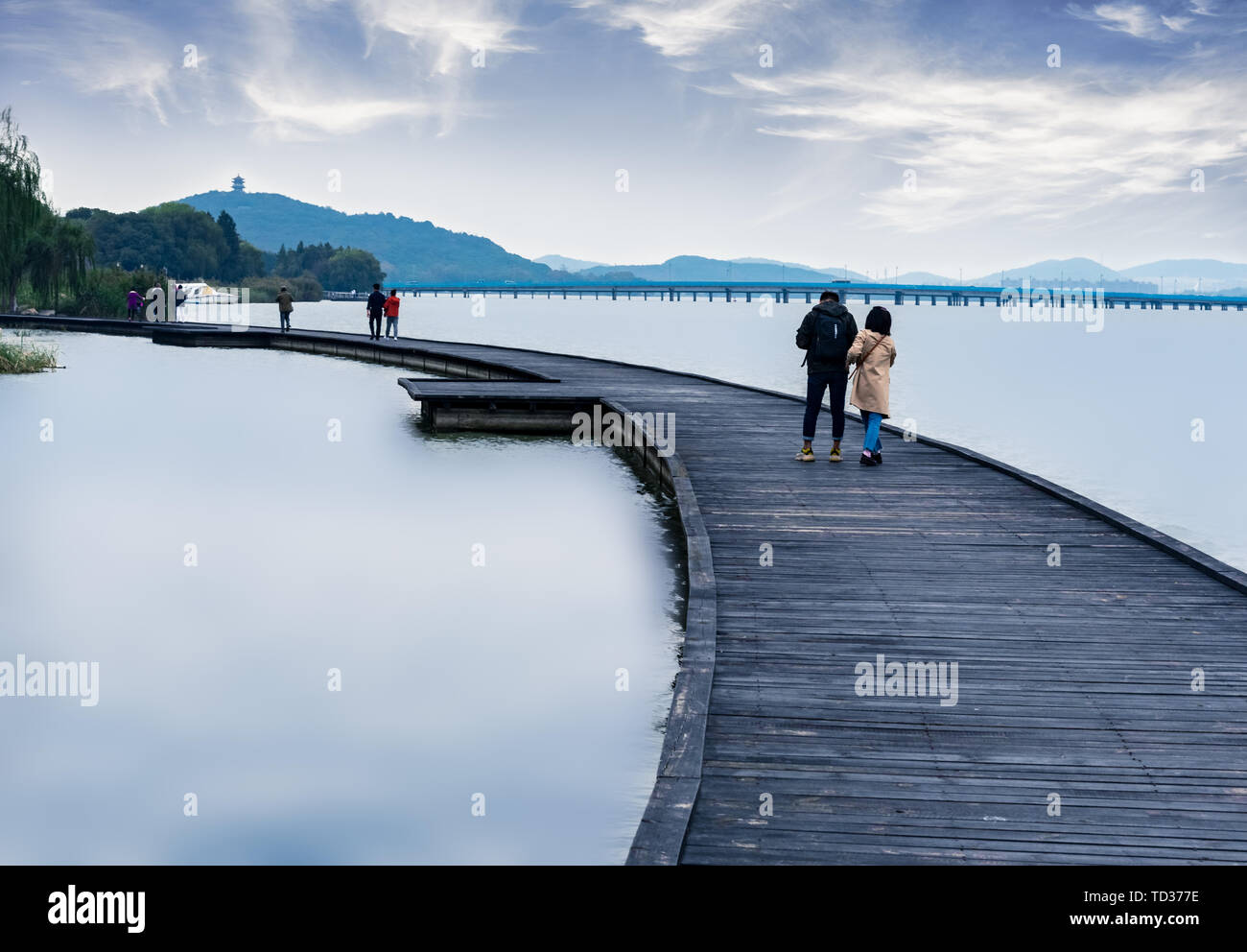 Li Lake Scenic Area, Wuxi Stock Photo - Alamy