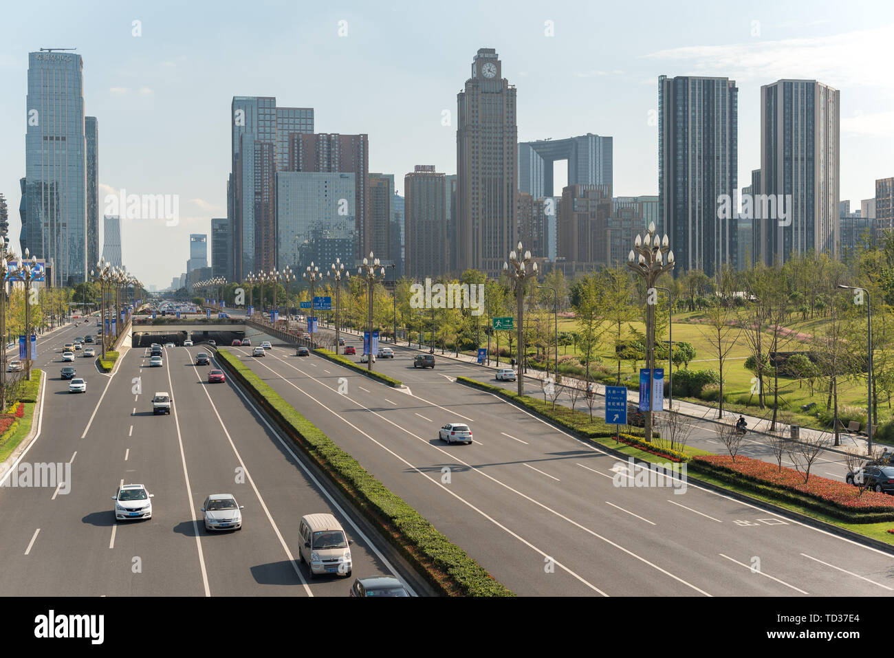 Tianfu New District, Chengdu Stock Photo - Alamy