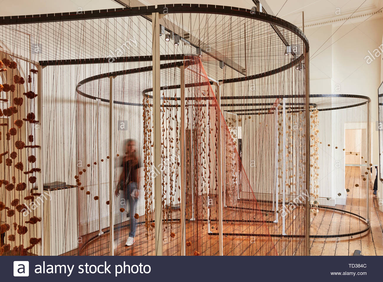 String Art Installation Stock Photos & String Art Installation Stock ...