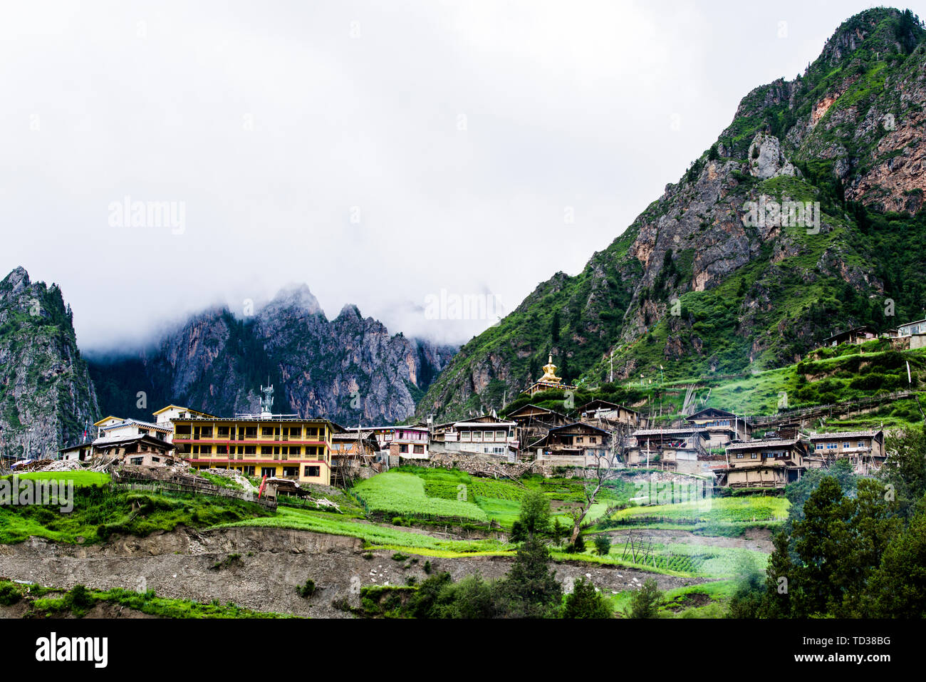 Zagana village hi-res stock photography and images - Alamy