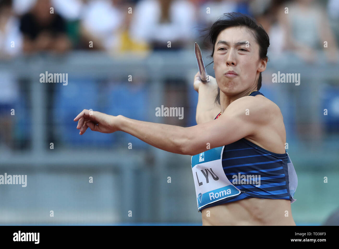Huihui LYU (CHN) wins the race Javelin Throw Women Roma 06-06-2019 ...