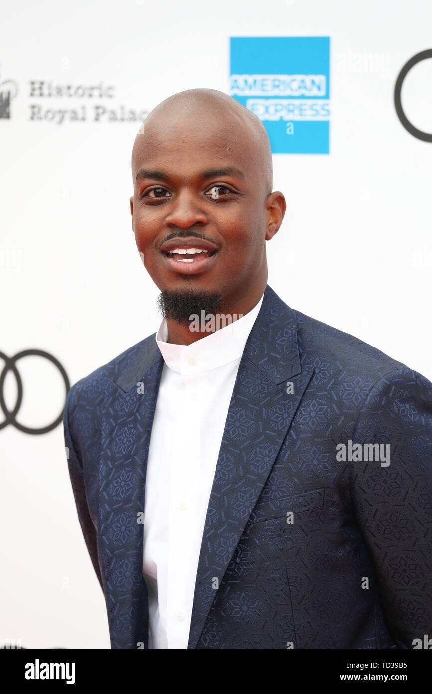 George Mpanga (George the Poet) arrives for a concert hosted by ...