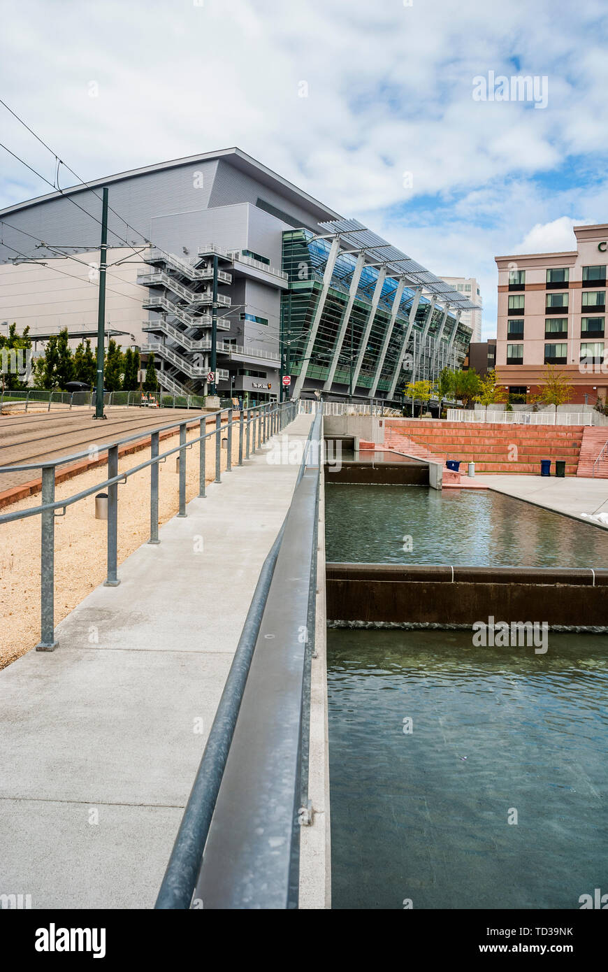 The Greater Tacoma Convention Center as viewed looking north from ...