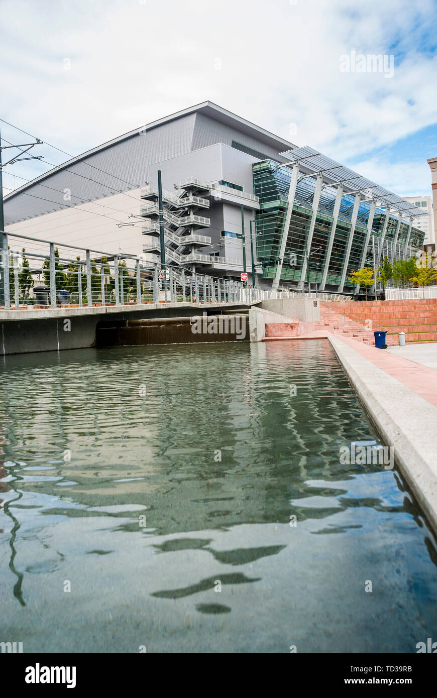 The Greater Tacoma Convention Center as viewed looking north from ...