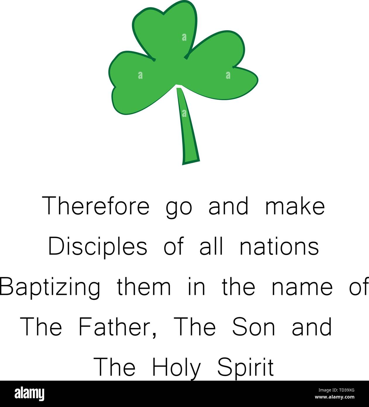 Divine trinity Stock Vector Images - Alamy