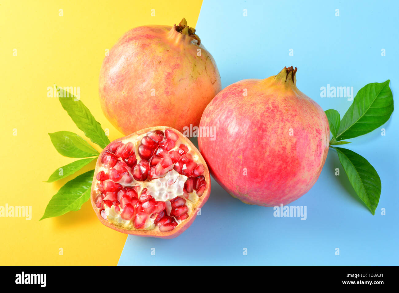 Pomegranate HD map Stock Photo - Alamy