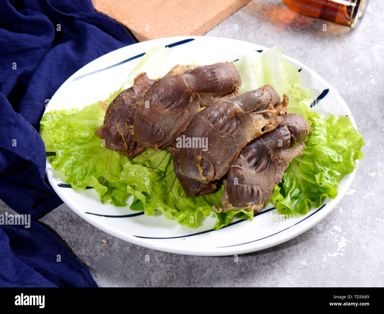 Cold vegetable meat Stock Photo - Alamy