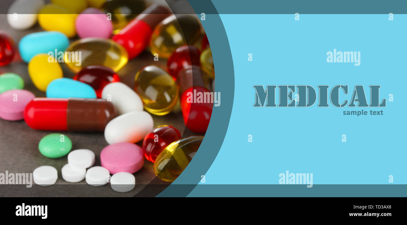 Capsules tablets assortment medical hi-res stock photography and images ...