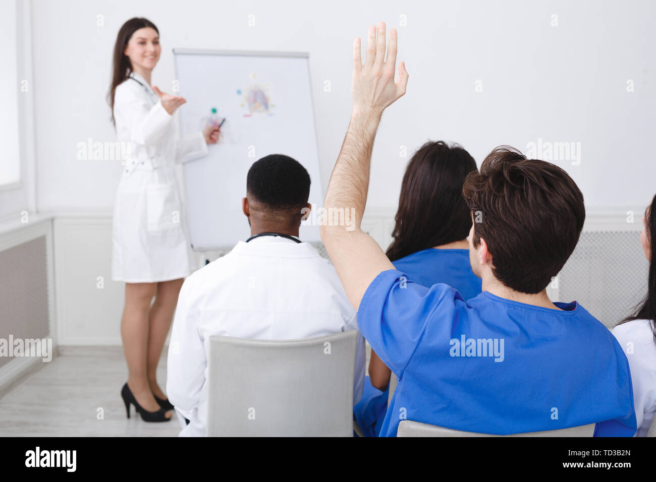 Male lecture hi-res stock photography and images - Alamy