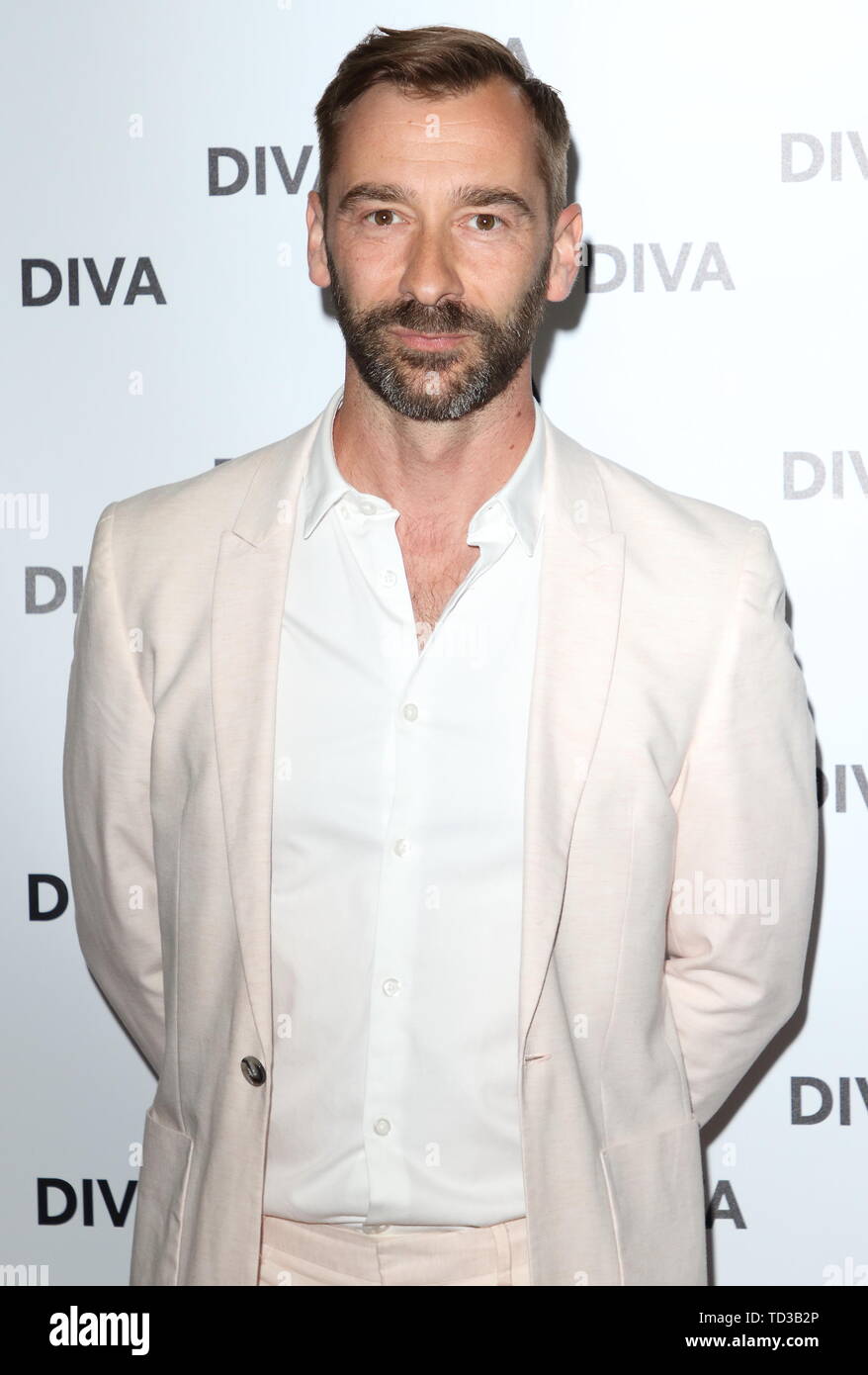 London, UK. Charlie Condou at DIVA Magazine Awards, The Waldorf Hilton ...