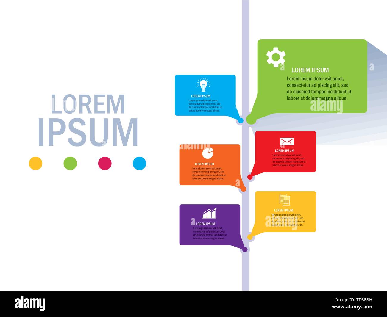 Workflow design, Infographic data information business analytics and ...