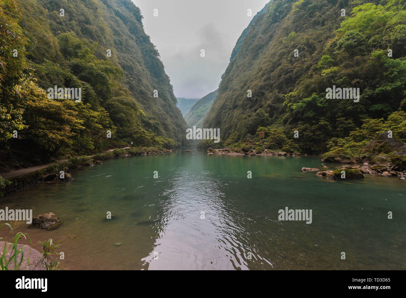 Pengshui Ai River Scenic Area Stock Photo - Alamy