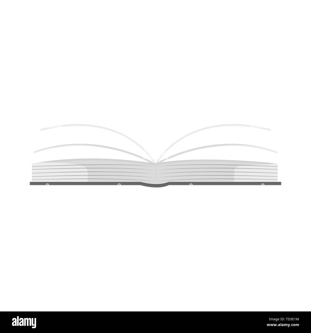 Unfolded book Black and White Stock Photos & Images - Alamy