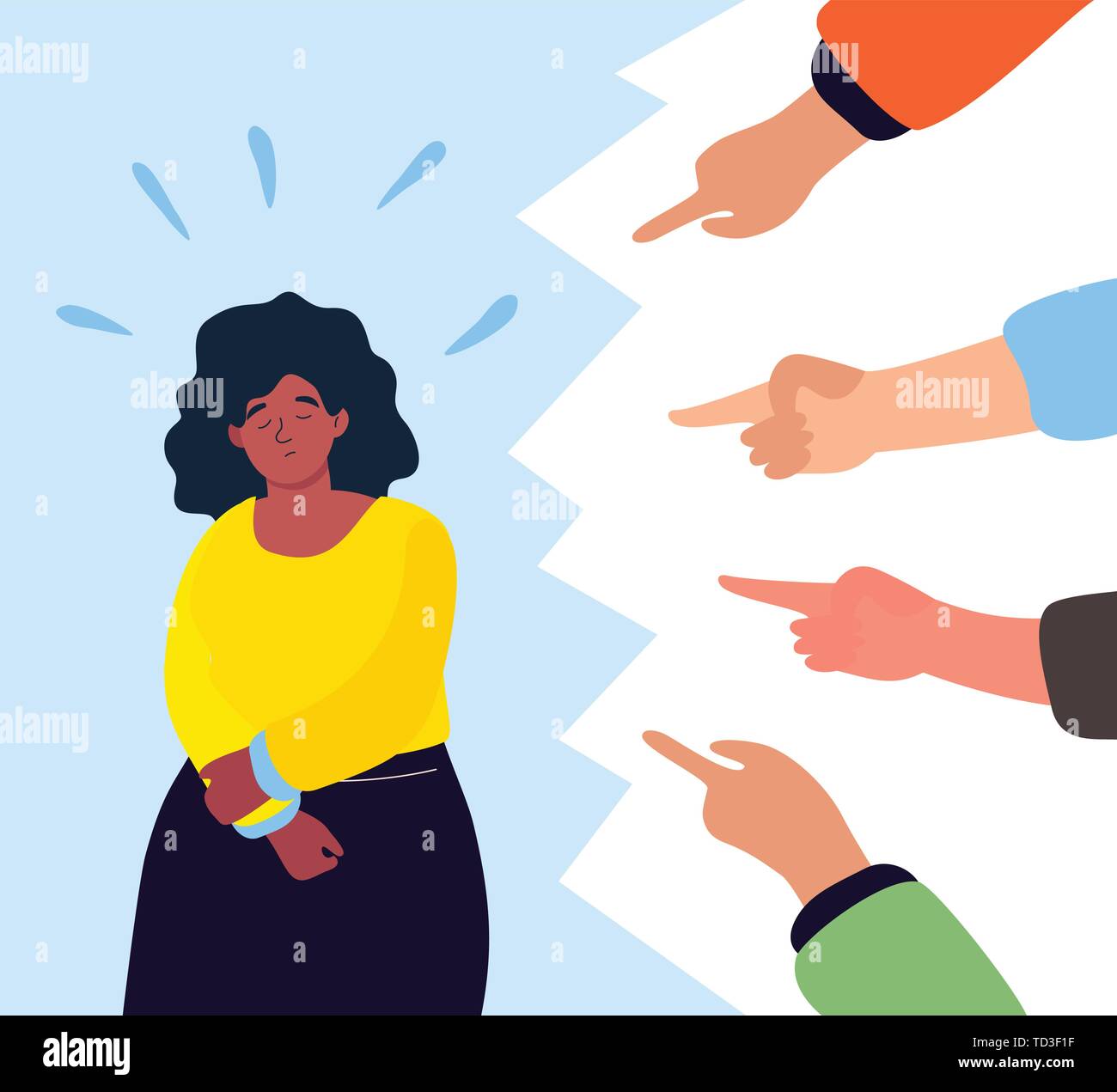 Shame Stock Vector Images - Alamy