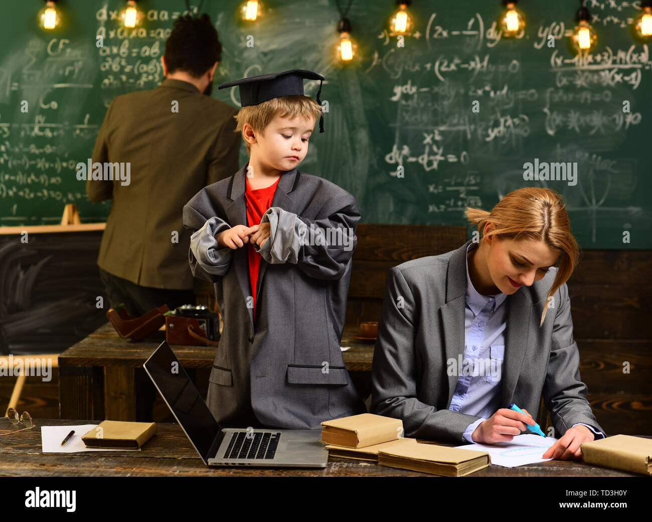 Academic success more hard hi-res stock photography and images - Alamy